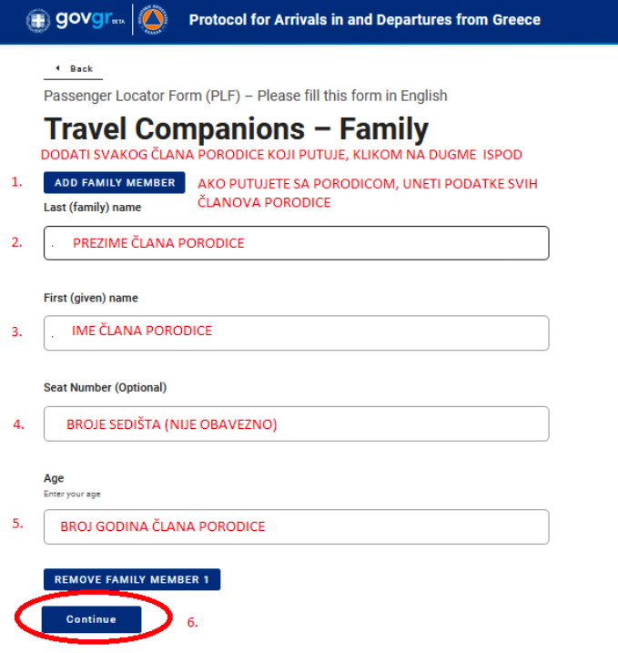 Kako popuniti PLF obrazac za ulazak u Grčku - detaljno uputstvo